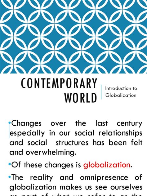 Lesson 1 Defining Globalization Pdf Homogeneity And Heterogeneity