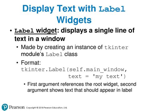 Topics Graphical User Interfaces Using The Tkinter Module Ppt Download