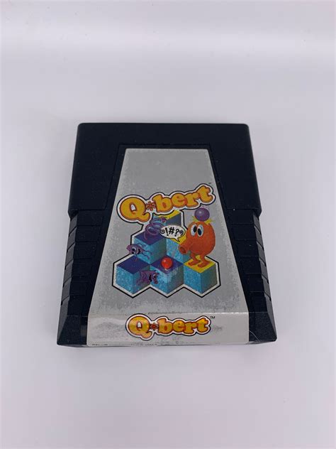 Atari 2600 Qbert Pixel Retro Com