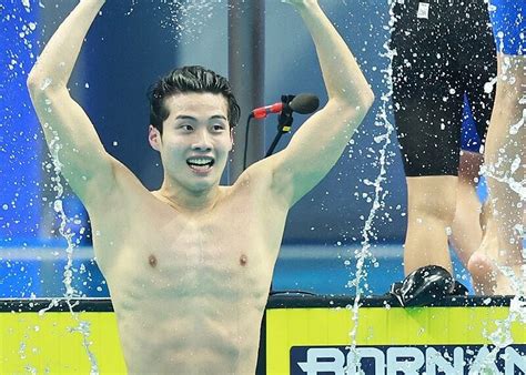 Korea Swims Mens 400m Medley Relay Second Hwang Sun Woo Wins Gold