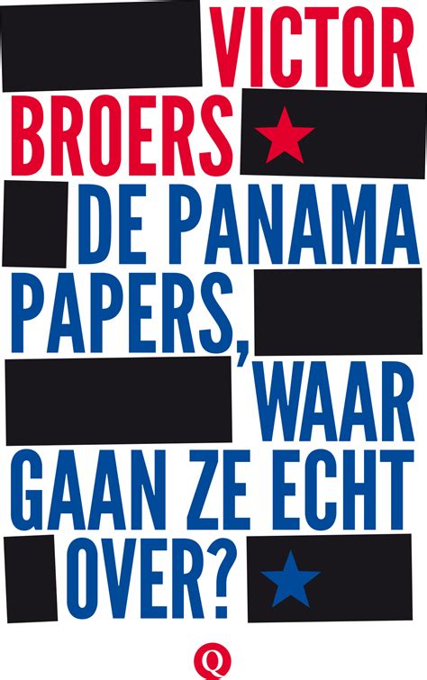 Boek De Panama Papers Geschreven Door Victor Broers