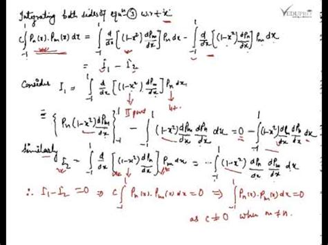 Orthogonality Of Legendre Polynomials Orthogonal Properties Of