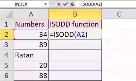 Isodd Excel Function In Hindi Newexcelworld