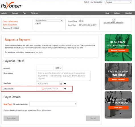Attach Invoices Contracts And More When You Request A Payment