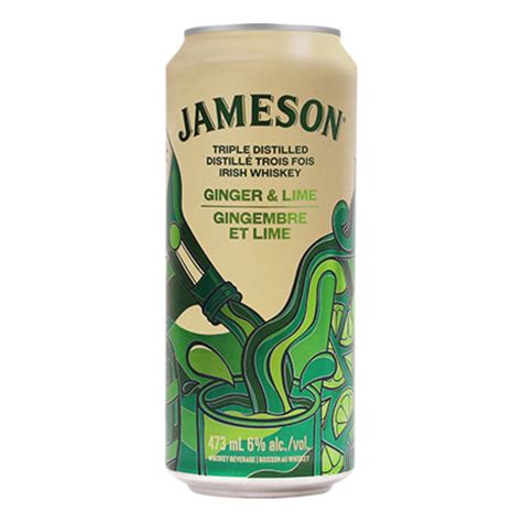 Jameson Ginger And Lime 473ml Can Co Op Wine Spirits Beer Saskatoon