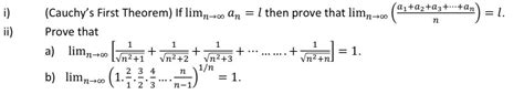 Solved Aq A A An L I Ii N Cauchy S First Theorem Chegg Com