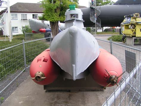 Wwii Biber German Midget Submarine Technik Museum Speyer Germany