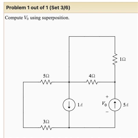Solved Solve For V01 ﻿and V02compute V0 ﻿using
