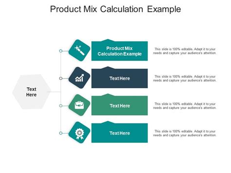 Product Mix Calculation Example Ppt Powerpoint Presentation File Deck
