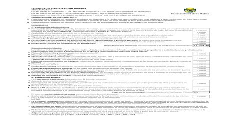 Licencia De Habilitacion Urbana Modalidad B · Habilitaciones Urbanas De Unidades Prediales No