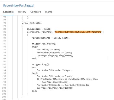 Unable To Use Control Add In Pingpong · Issue 5200 · Microsoftal