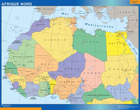 Carte Afrique Nord Ou Le Plan Carte Afrique Nord