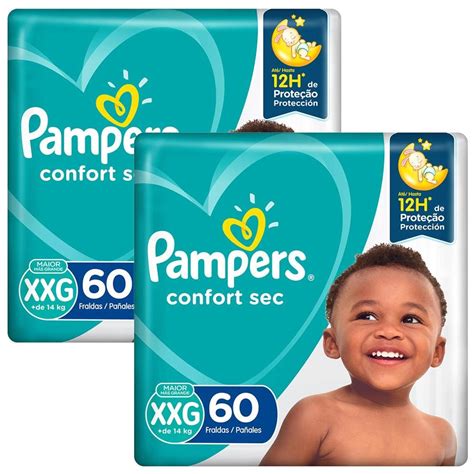 Fralda Pampers Xxg Confort 120 Unidades Casas Bahia