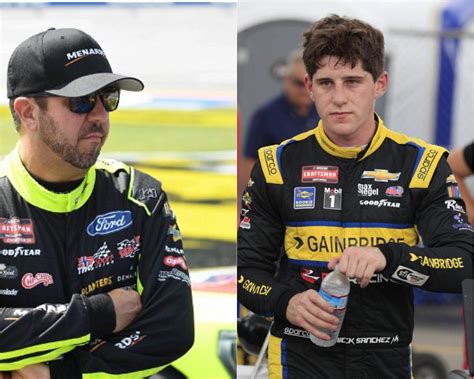 Matt Crafton Nick Sanchez Talladega Brawl Gets Uglier As Truck Stars