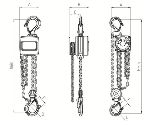 Hand Chain Block In Aluminium Powertex