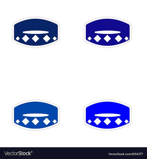Free Assembly Realistic Sticker Design On Paper Adult Vector Image