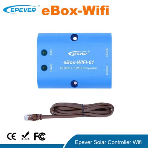 EPever EBox WIFI 01 WIFI Serial Server RS485 To WIFI Support APP For EPsolar LS B VS A VS BN