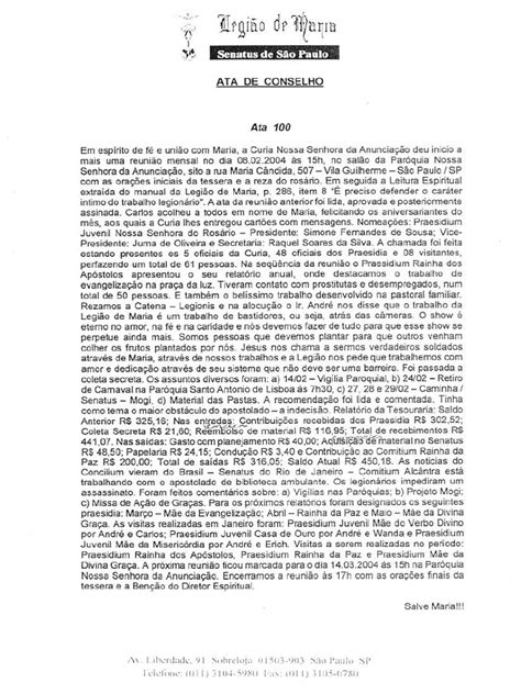 Ata De Conselho Pdf