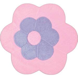 Tapete Formato De Margarida Dupla Big Tecido De Pelúcia m X m Rosa Leroy Merlin