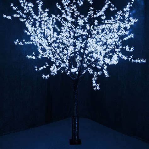 Украшение светодиодное дерево Neon-Night Сакура 1728 LED свечение синее ...