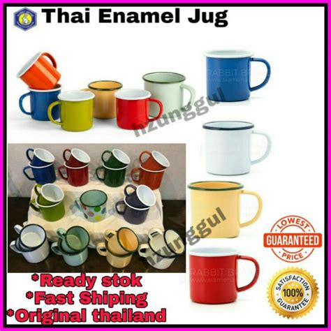 Kole Teko Ayan Viral Rabbit Thailand Enamel Jug Klasik Shopee Malaysia
