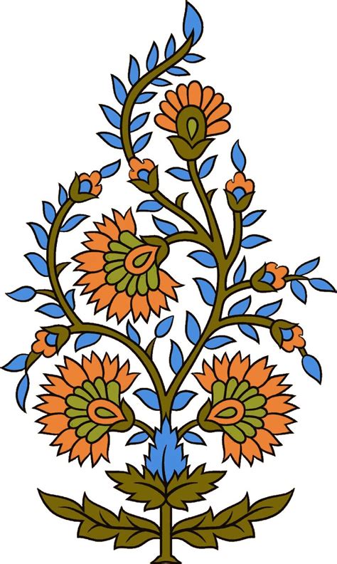 Pin By Ayesha Butt On Motifs And Patterns Flower Prints Art Flower