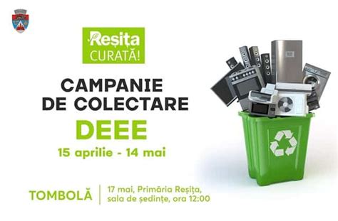 Campanie de colectare deșeuri provenite din echipamente electrice și