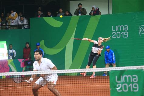 Lima 2019 Anastasia Iamachkine Y Sergio Galdos Ganaron La Medalla De