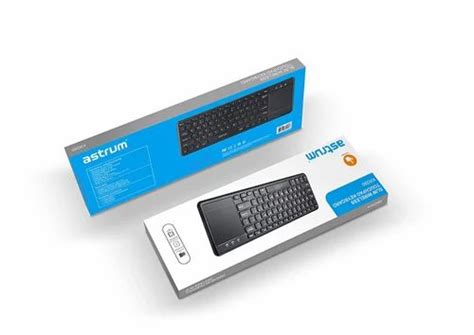 Black 10m Astrum Kw280 Slim Wireless Keyboard Size Regular At Rs 2300 In Thane