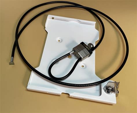 Ipad Security Holder With Cable And Key Lock Pn I Pad Loc