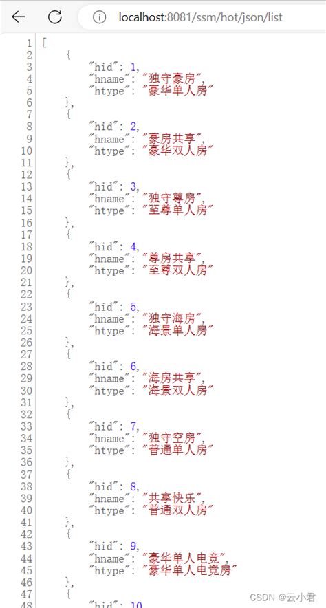 Springmvc之json数据返回及异常处理机制spring Responsebody 返回json Csdn博客