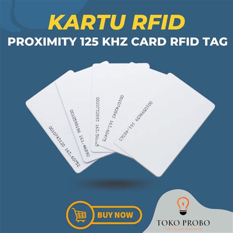 Jual Kartu RFID Proximity 125 Khz Card RFID Tag Shopee Indonesia