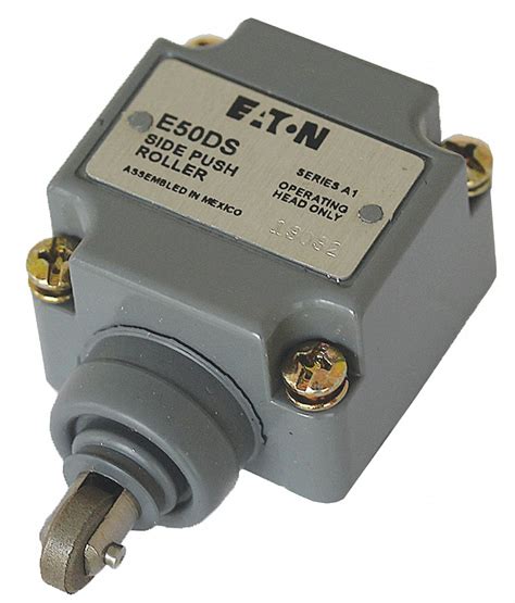 Eaton Limit Switch Head Push Roller Side 02 In Actuator Length Not