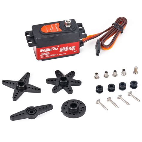 Gx Servo Gx3212 12kg 25t Metal Gear Short Body Servo For 1 10 Rc