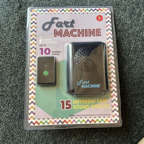 New Sealed Fart Machine Remote Controlled 15 Different Fart Sound