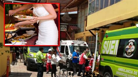 Boda termina con más de 100 invitados intoxicados entre ellos el novio