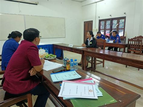 ໂຮງຮຽນການເມືອງ ແລະ ການປົກຄອງ ແຂວງບໍ່ແກ້ວ ຈັດພິທີຜ່ານບົດເກັບກ່ຽວ ວິຊາ