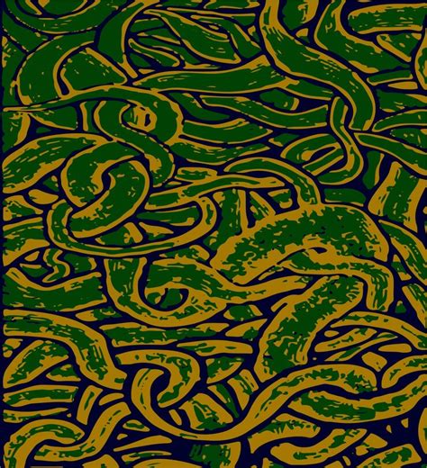 A Green Snake With The Word Snakes On It Premium Ai Generated Vector