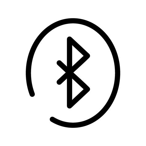 Bluetooth Icon Vector Symbol Design Illustration 26622358 Vector Art At