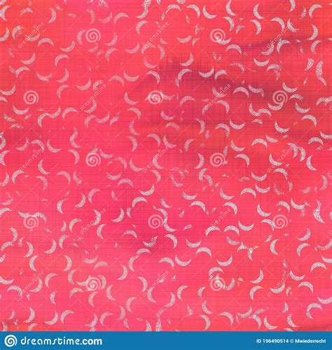 Coral Pink Girly Sweet Seamless Pattern Texture Stock Illustration