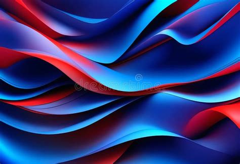 Blue Red Modern Card Dynamic Abstract Background Stock Illustration Illustration Of Brochure