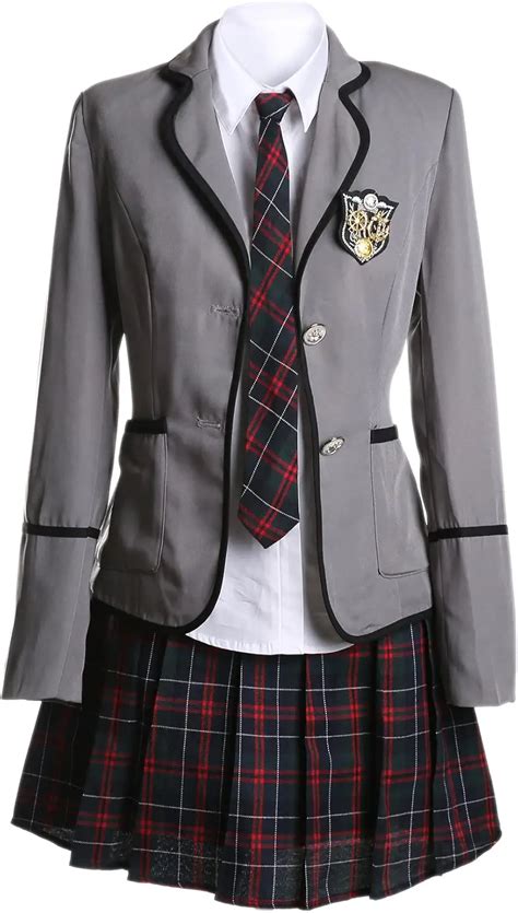 ست لباس مدرسه ژاپنی استایل بریتانیایی زنانه کاستوم کاسپلی انیمه دختر
