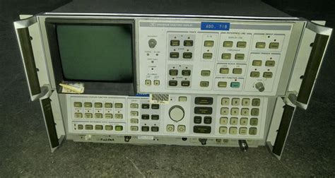 Hp Agilent 85662a 8568a Spectrum Analyzer Display And Analyzer W Cables