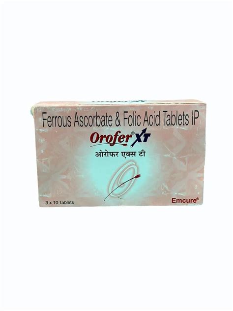 Orofer Xt Tablet At Rs 189 45 Stripe Varachha Surat Id 2852867780430