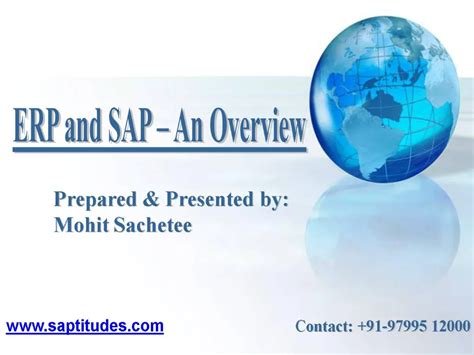 PPT ERP And SAP An Overview PowerPoint Presentation Free Download ID 531249