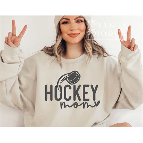 Hockey Mom Svg Png Pdf Hockey Svg Game Day Vibes Svg Mom Inspire