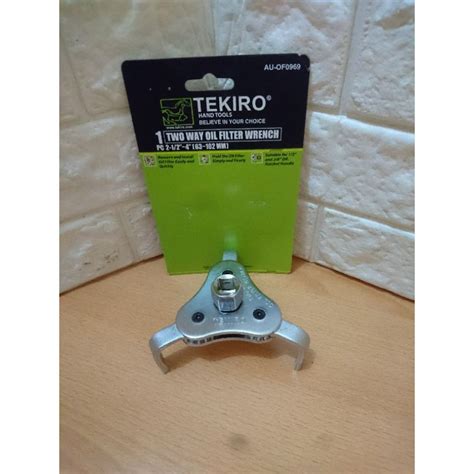 Jual Tekiro Kunci Pembuka Filter Oli Two Way Oil Filter 63 102mm