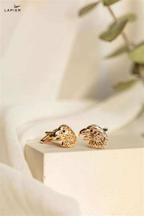 Khuy măng sét Cufflinks Nam cao cấp Đại bàng Thời trang Lapier