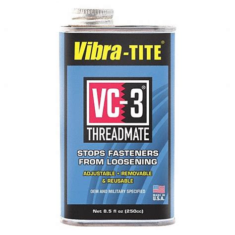 Vibra Tite Vc 3 Red Reusable Threadlocker 49cf02 21325 Grainger