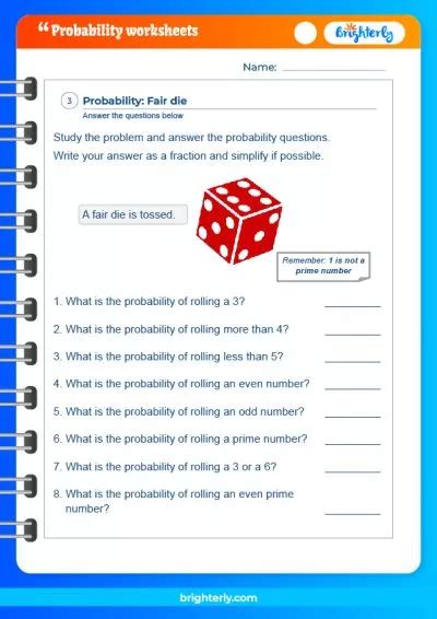 Free Printable 7th Grade Probability Worksheets PDFs Brighterly